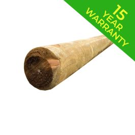 106mm UC4i Green Treated PERMAPOST Incised Use Class 4 Round Posts (FSC ...