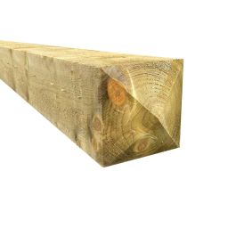 200 x 200mm PermaTimber Sawn Incised UC4 4WW Spruce Post (FSC Mix), 2 ...
