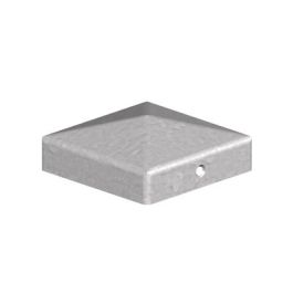 75mm Metal Post Cap GALVANISED