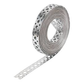 5.0mm x 1.2m Galvanised Straight Wall Strap