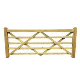 10' (3050mm) Standard Diamond Brace Gate, Pressure Treated