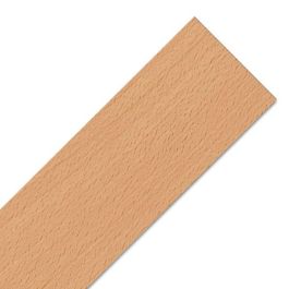 22mm Beech MDF Iron On Edging Strip, per metre