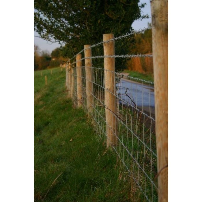 Mild Steel Stock Fencing Medium C8 80 15 50 metre roll